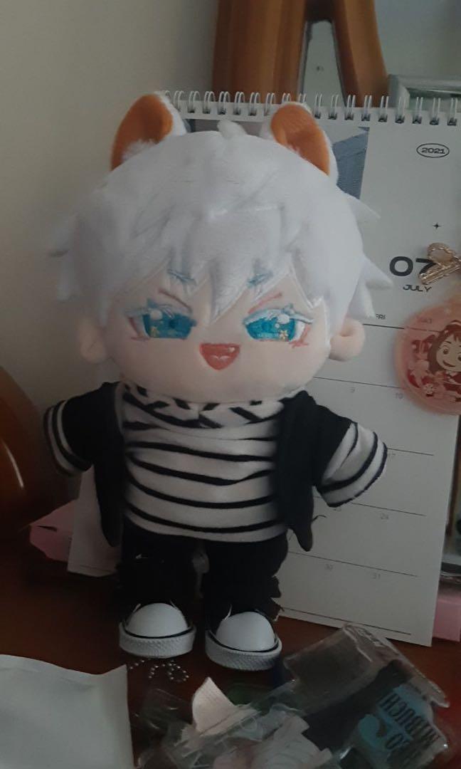 JUJUTSU KAISEN GOJO SATORU DOLL 20 cm, Hobbies & Toys, Toys & Games on ...