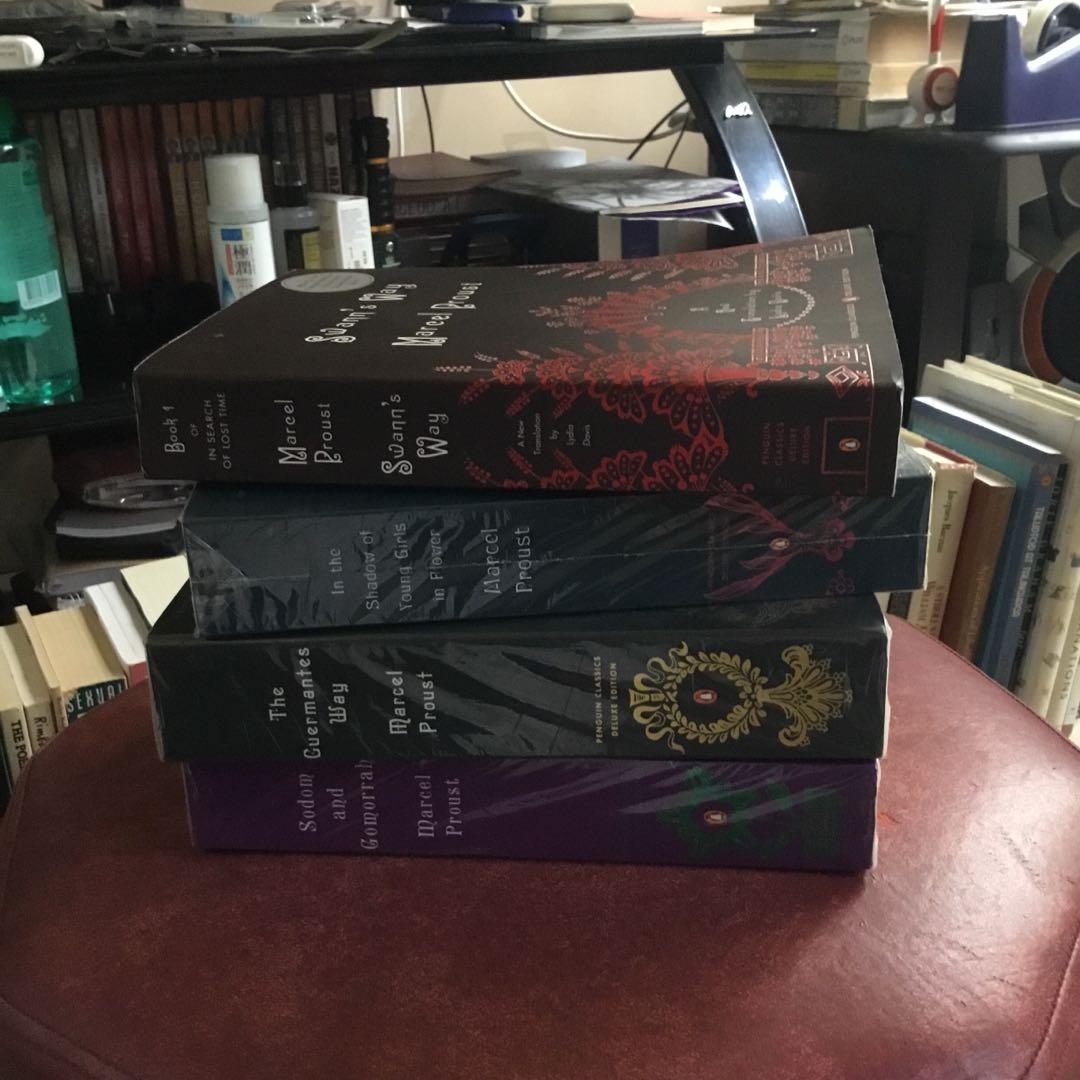 Marcel Proust Penguin Classic Bundle (NEVER OPENED), Hobbies & Toys ...