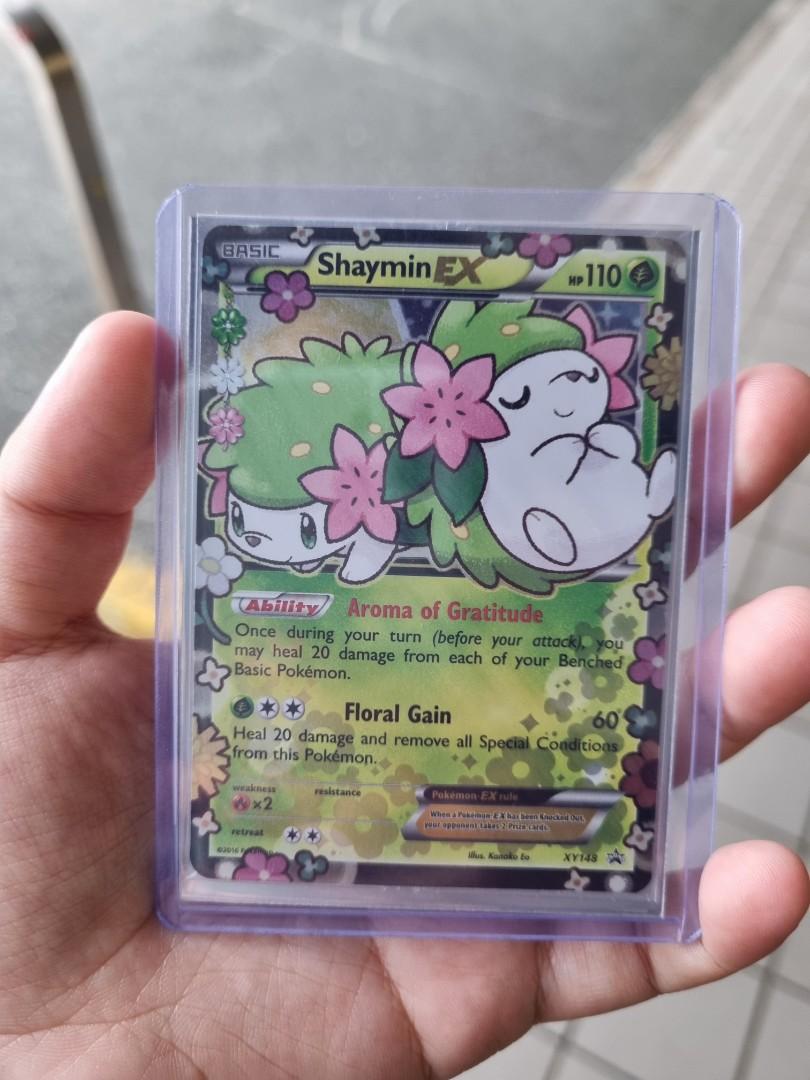 Shaymin EX Sealed XY148 Promo vmax climax fusion strike Pokémon tcg ...