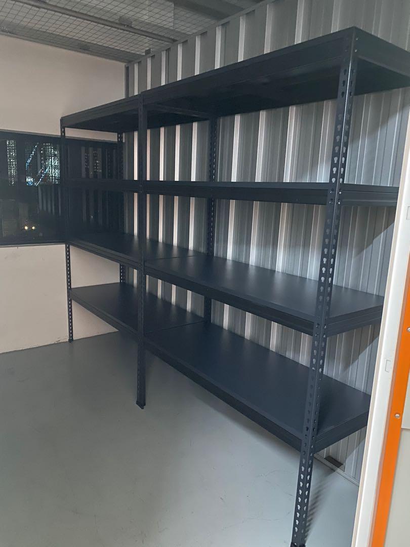 Full Metal Boltless Rack for Storeroom, BTO, Bomb Shelter, HDB, Office ...
