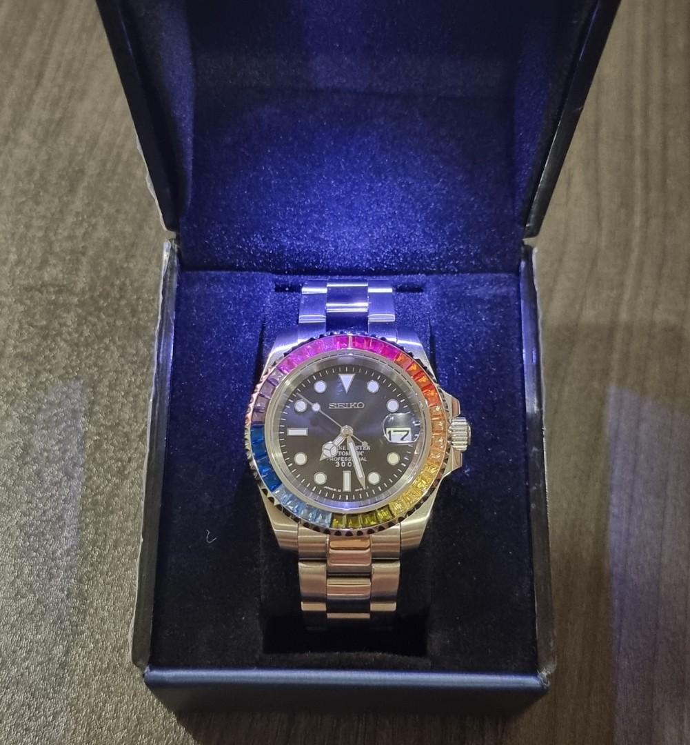 Seiko Mod AP oak, Luxury, Watches on Carousell