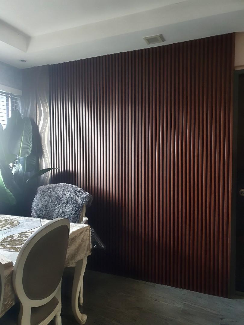 Fluted Panel Walls (Half/ Full Walls!), Furniture & Home Living, Home ...