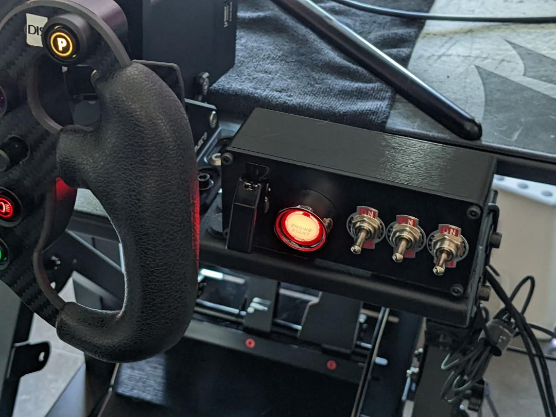 Ultimate v1 Sim Racing Button Box / Flight Simulator / Racing Simulator ...