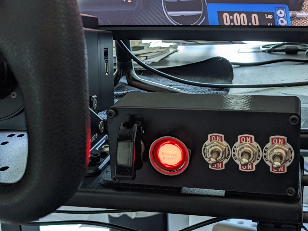 Ultimate v1 Sim Racing Button Box / Flight Simulator / Racing Simulator ...