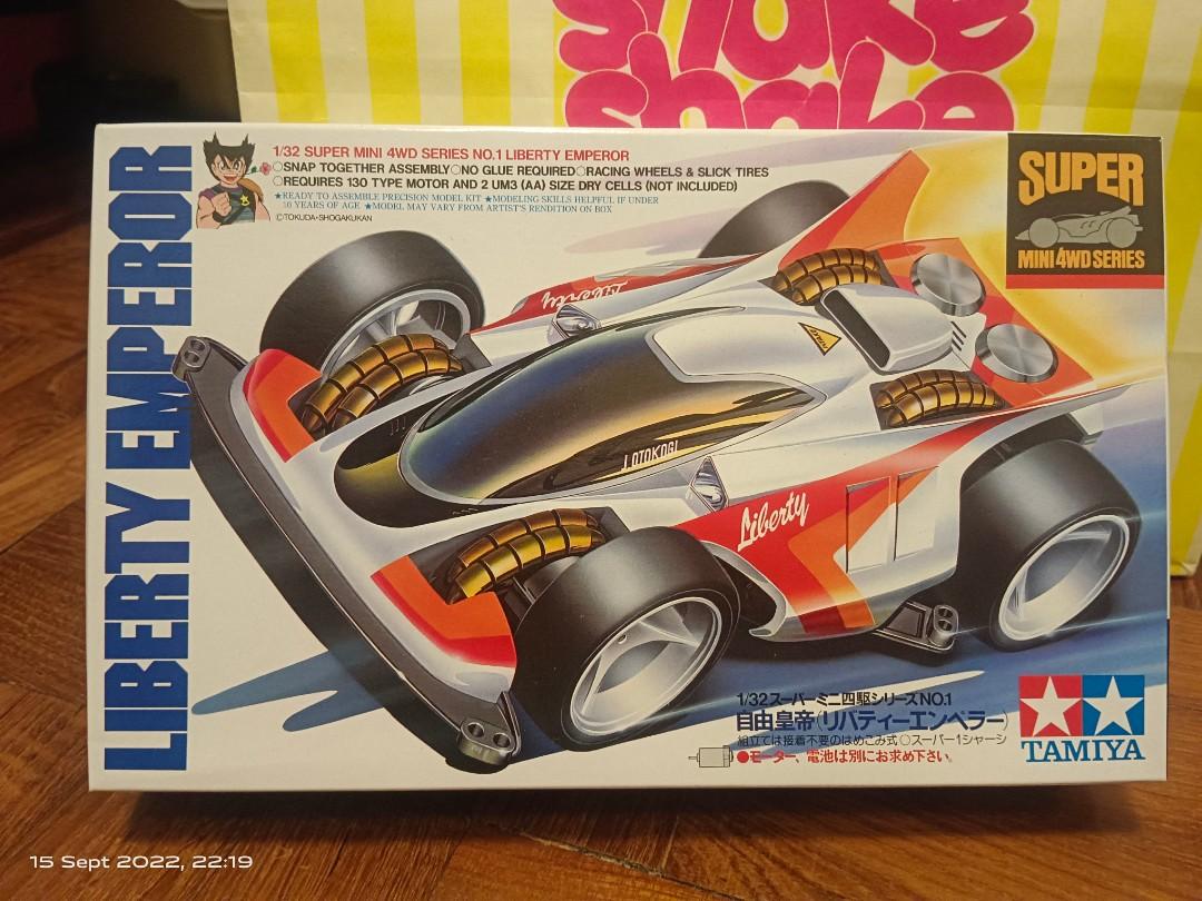 Tamiya Mini 4wd Tamiya M4WD Dash 1 Emperor Type 1 and Type 3, Hobbies ...