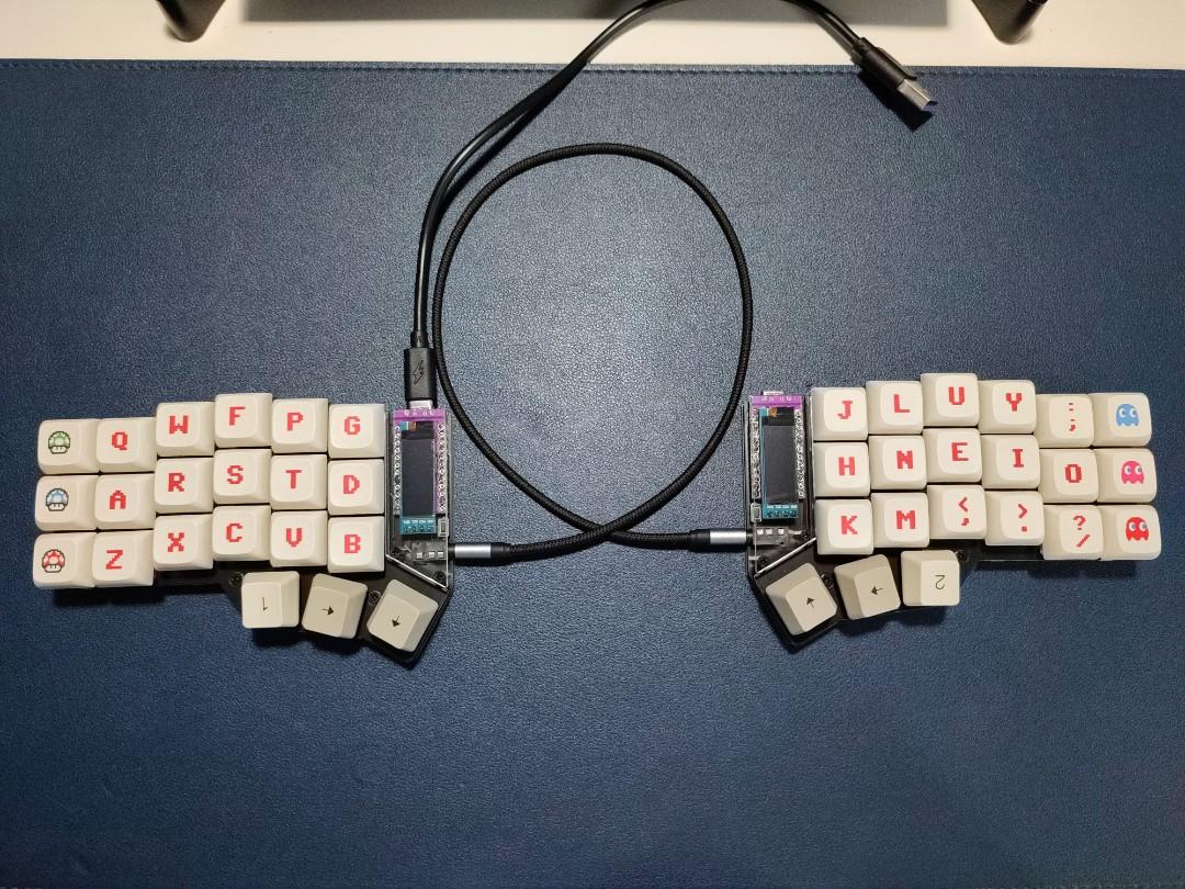 LILY 58 PRO SPLIT ERGONOMIC MECHANICAL KEYBOARD KITS, Computers & Tech ...