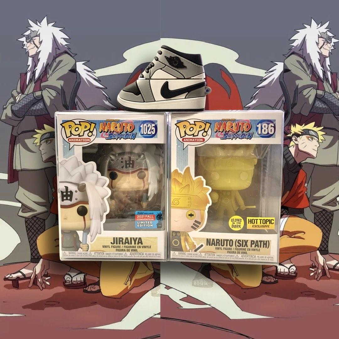Funko Pop! Naruto (Jiraiya, Naruto), Demon Slayer (Tanjiro, Zenitsu ...