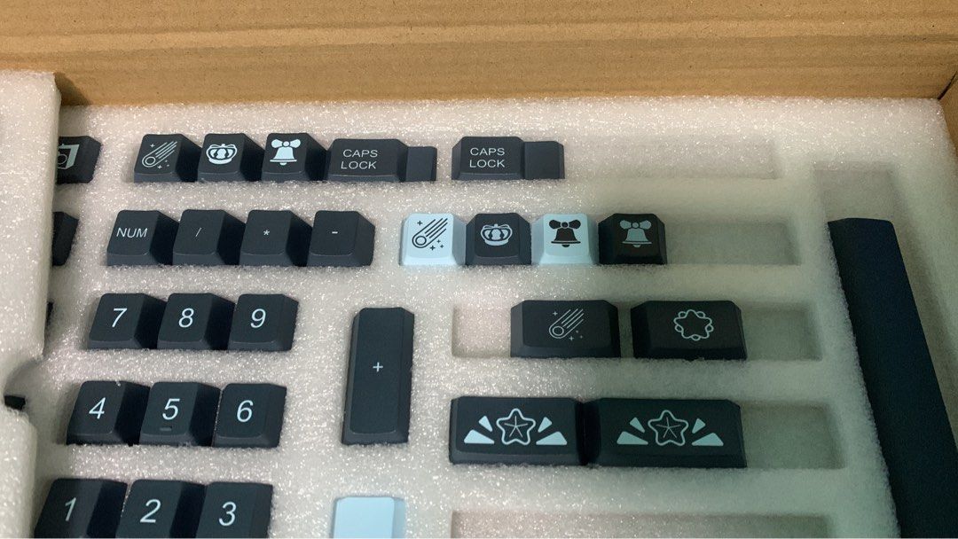 Gawr Gura Hololive Vtuber Inspired PBT Keycaps, Computers & Tech, Parts ...