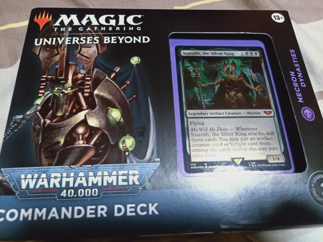 WTS 1 x Warhammer 40k The Ruinous Powers Commander Precon Sealed MTG ...