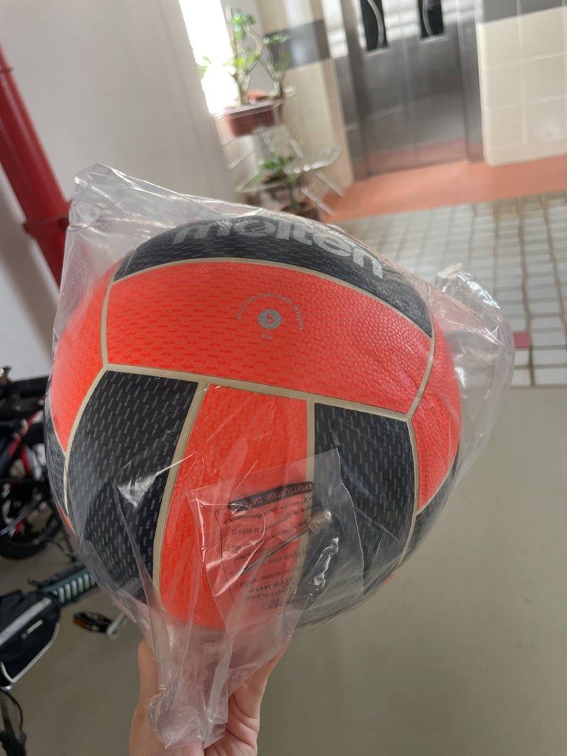 Molten Netball SN58MX SN5R Size 5 Size 4 Orange Black Pink, Sports ...