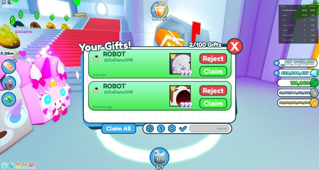 ROBLOX - LIMITED FROZEN HORNS OF THE FRIGID PLANES, Video Gaming ...