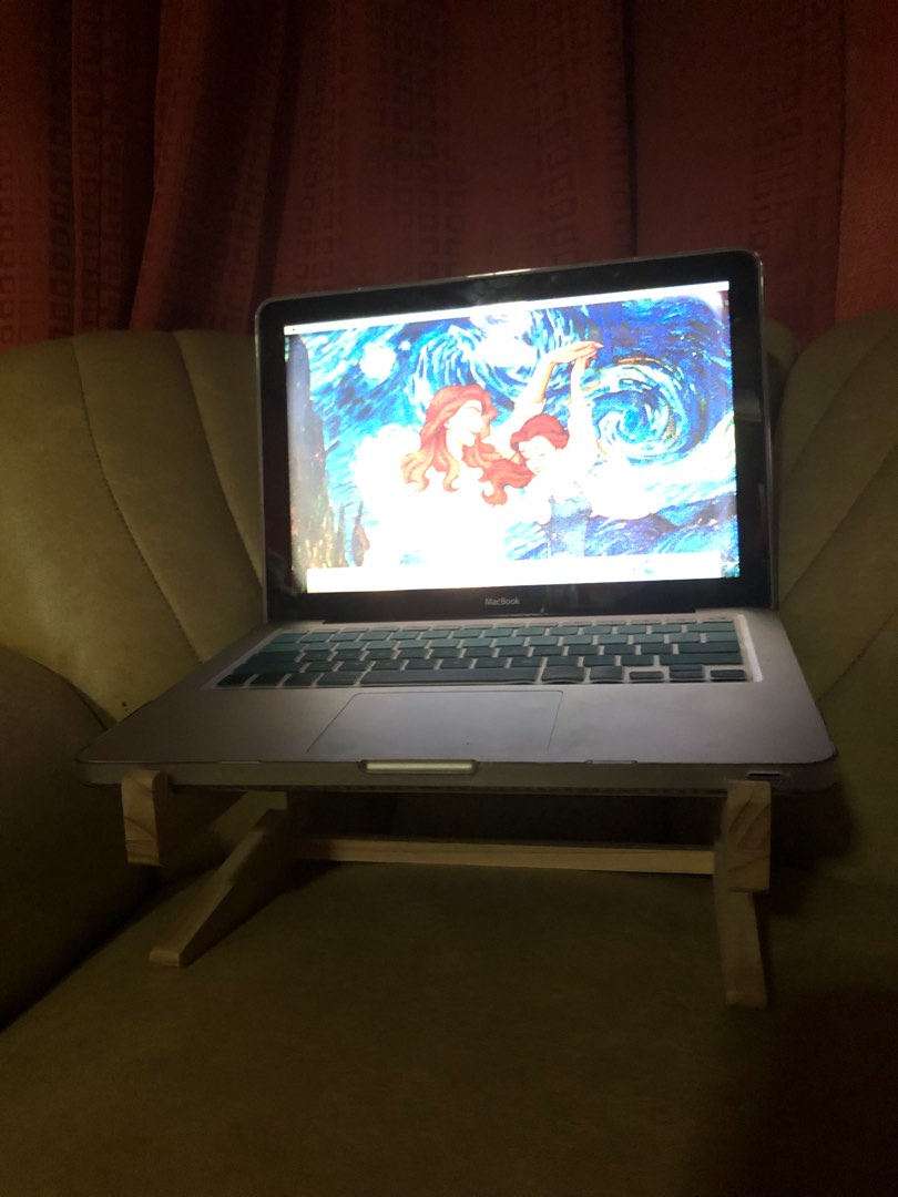 Wooden Laptop/ Desktop Riser Stand Handmade, Computers & Tech, Parts ...