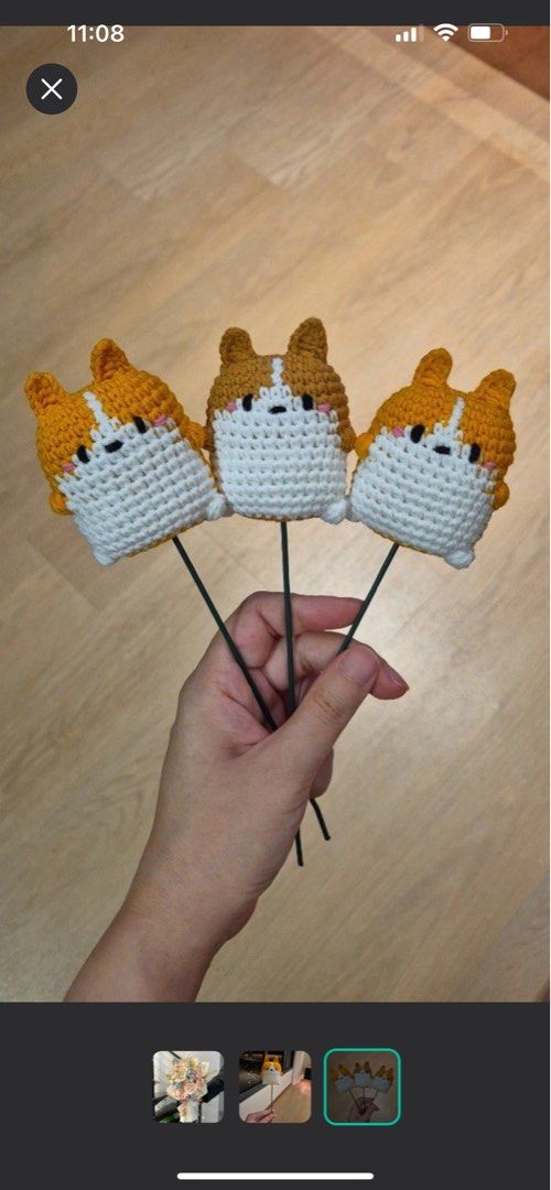 Patrick Crochet Keychain on Carousell